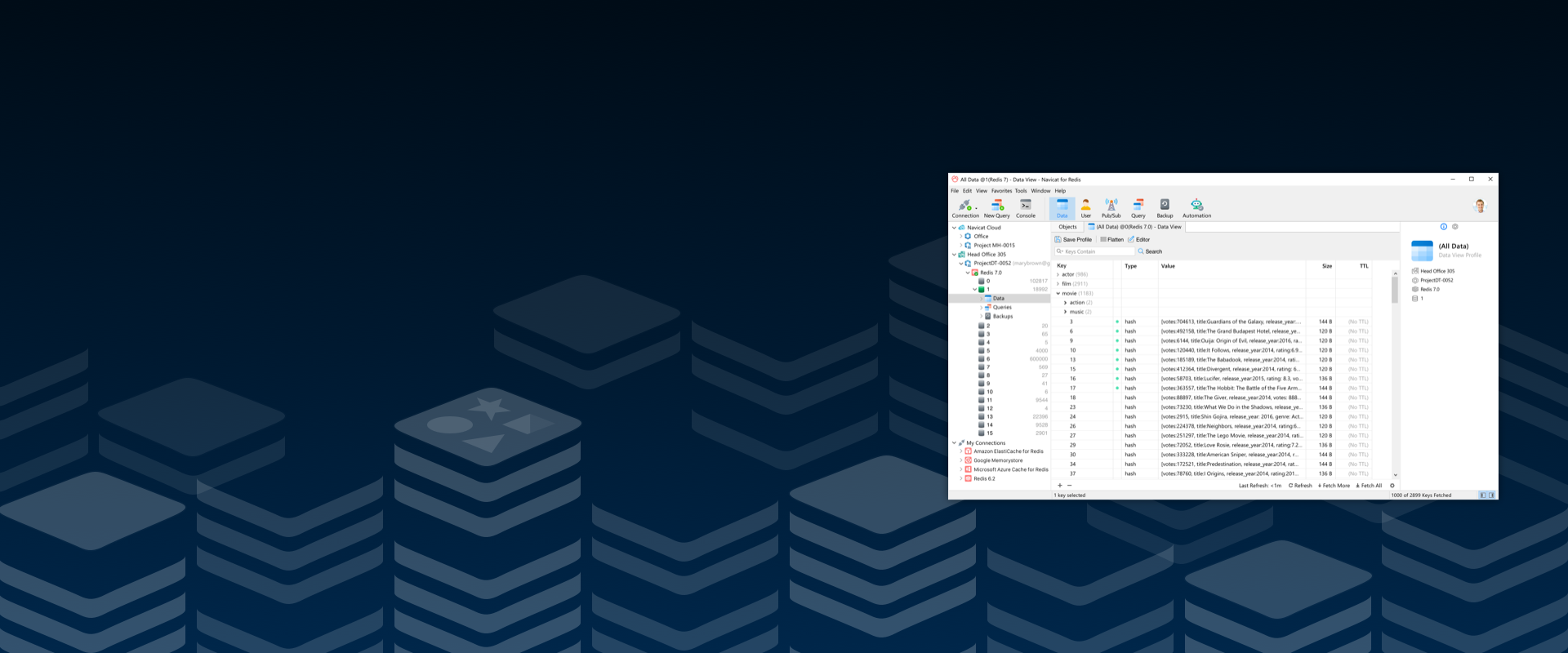 Navicat Interface Graphique Intuitive Db Outil Dadministration Pour Mysql Redis Mariadb